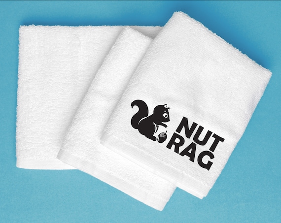 Nut Rag Towel Cum Rag Clean Up Towel Squirrel Acorn | Etsy