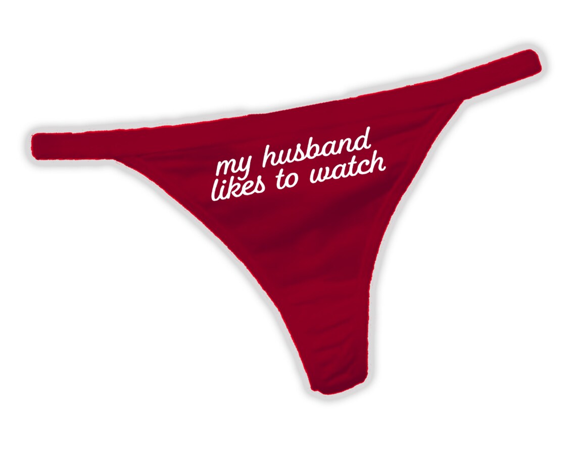 My Husband Likes To Watch Panties Cuckold Panties Hot Wife Etsy Canada