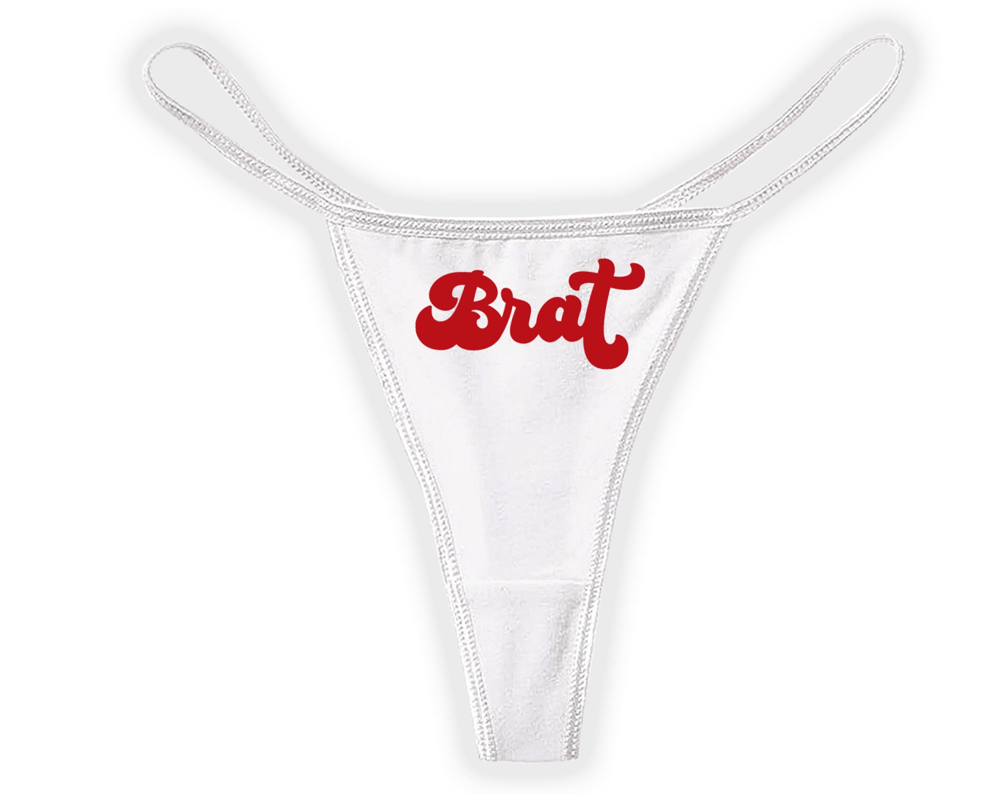 Brat Black Thong Ddlg Naughty Panties Slutty Sexy Etsy