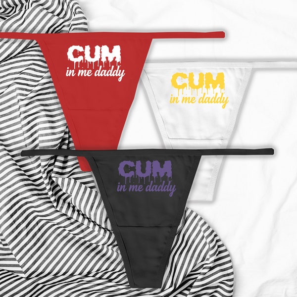Cum In Me Panties Etsy