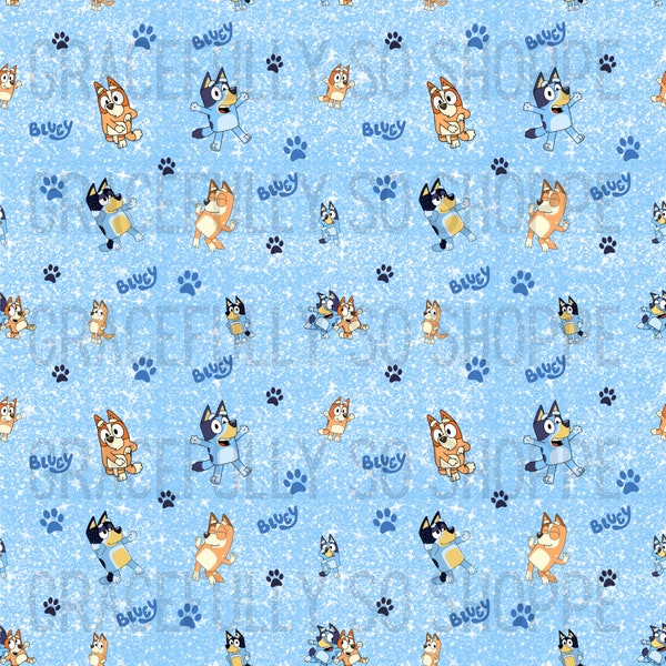 Seamless Images Bluey - Etsy