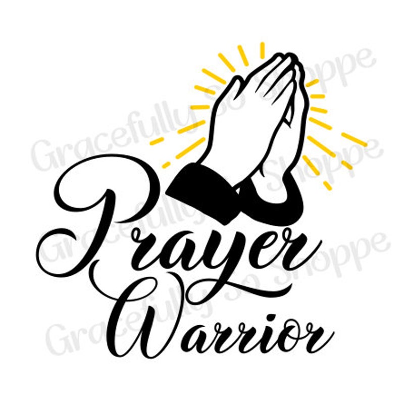 Prayer Warrior Svg - Etsy