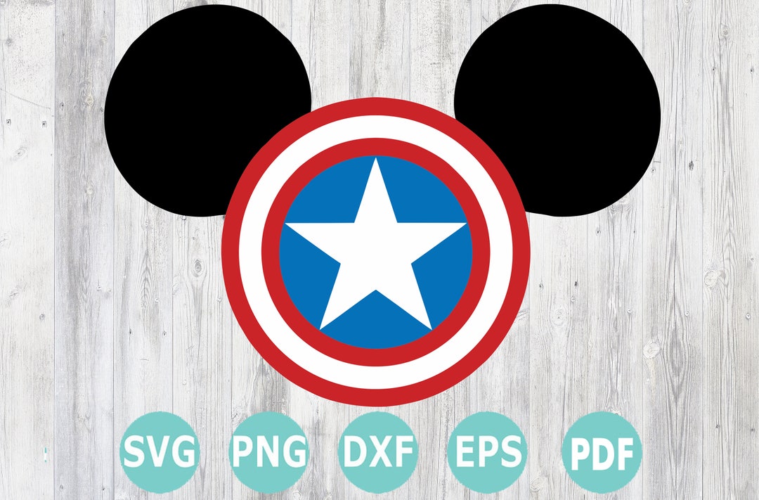 Layered SVG Cartoon Character Captain SVG Cricut - Etsy