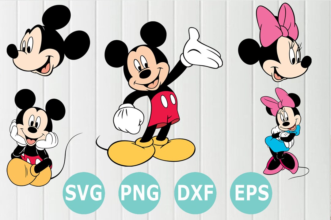 Bundle, Cartoon , Layered SVG Cartoon Character, Cricut, Silhouette ...