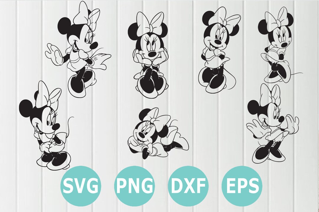 Bundle, Cartoon , Layered SVG Cartoon Character, Cricut, Silhouette ...