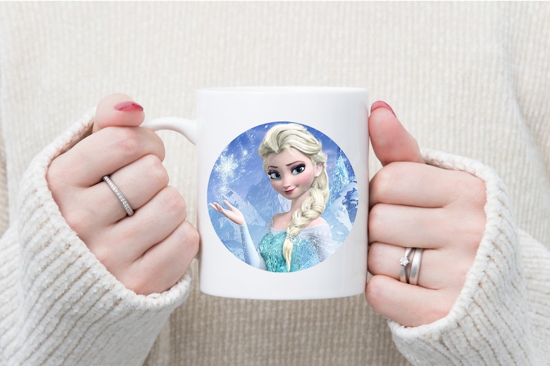 Elsa Frozen Personalized Mug Custom Mug Disney Mug | Etsy