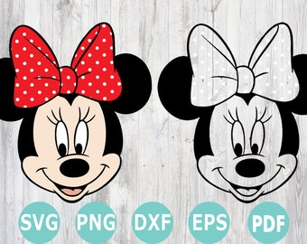 Layered SVG Cartoon Character Cricut Silhouette Cartoon - Etsy