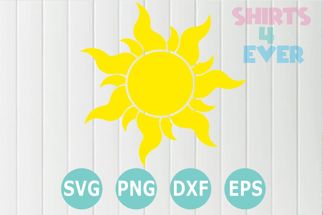 Layered SVG Cartoon Character, Sun, Cricut, Silhouette, Cartoon Svg ...