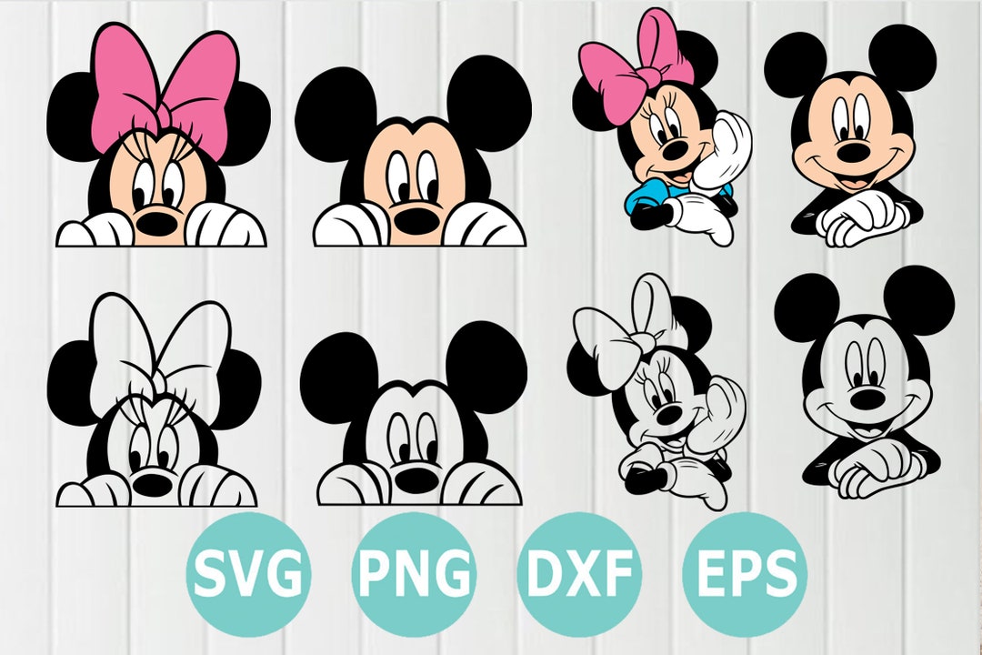 Bundle, Cartoon , Layered SVG Cartoon Character, Cricut, Silhouette ...