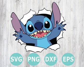 Layered SVG Cartoon Character Cricut Silhouette Cartoon - Etsy