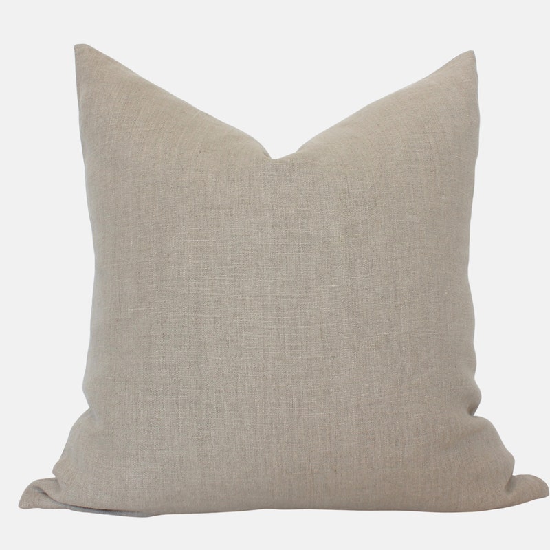 Greige Pillow - Etsy