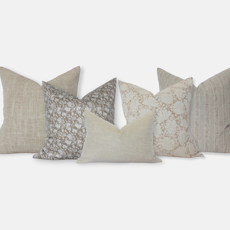 Neutral Pillows - Etsy