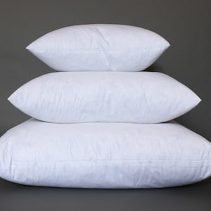 Down Pillow Insert, Throw Pillow Form, Feather Down Pillow Insert 28x28, Euro Pillow Inserts ...