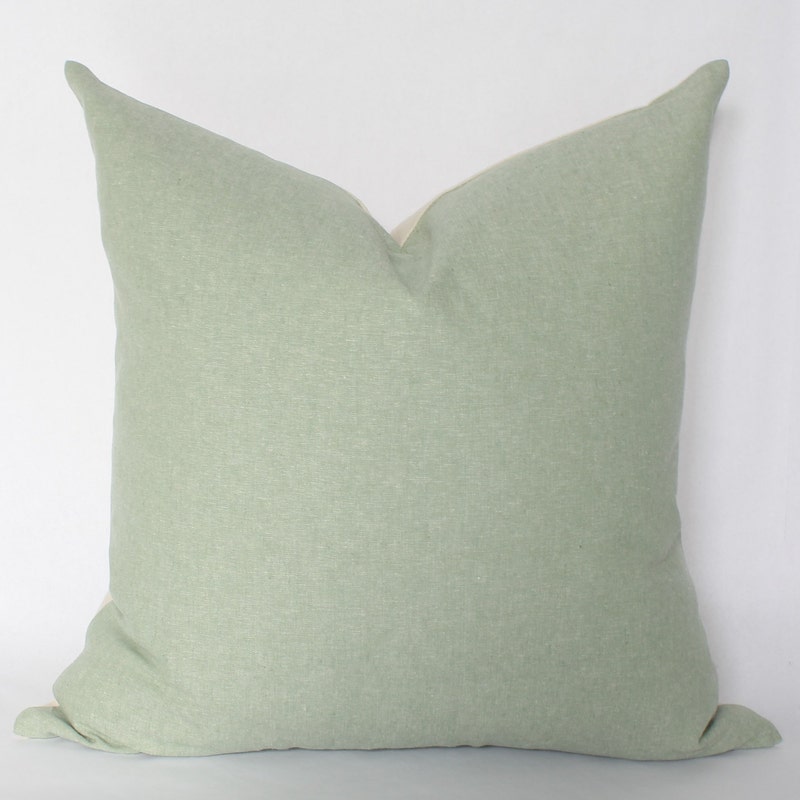 Sage Green Pillow - Etsy