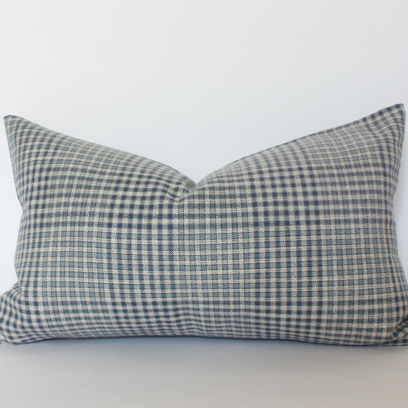 Navy Gray Sofa Pillows - Etsy