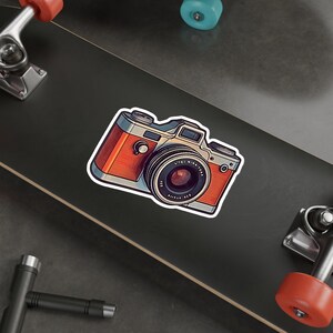 Vintage Analog Camera Sticker Vinyl Decal Indoor/outdoor Use Laptop ...