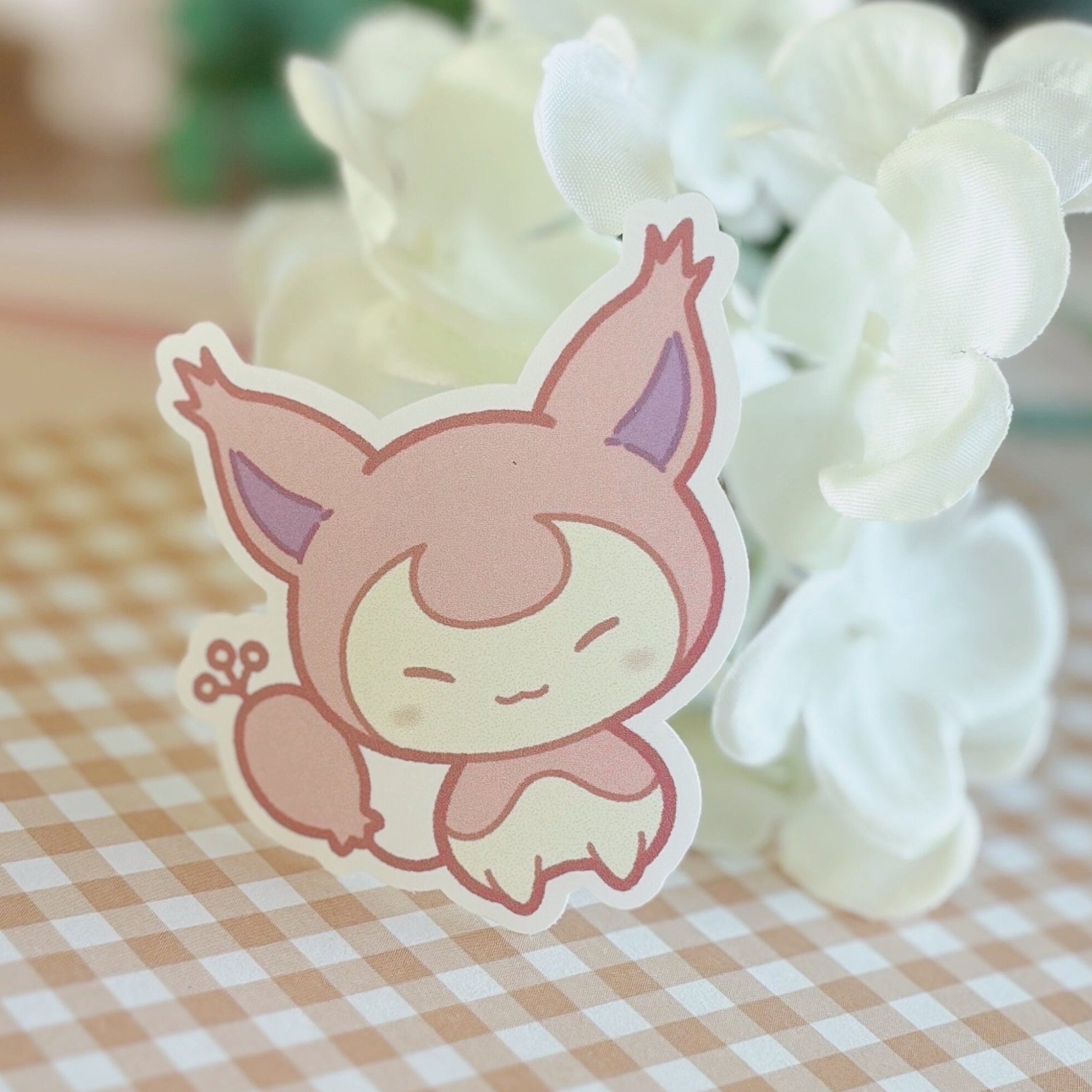 Skitty Vinyl Sticker Matte Decal 2in. - Etsy