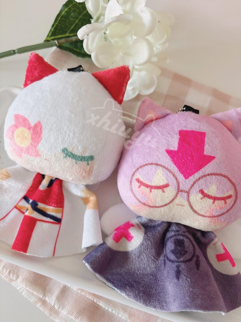 Ggst/xrd Asuka Bedman & Delilah Plush Doll Charm - Etsy
