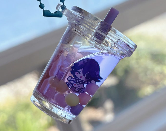 NDRV3 Kokichi Bubble Tea Liquid Charm - Etsy