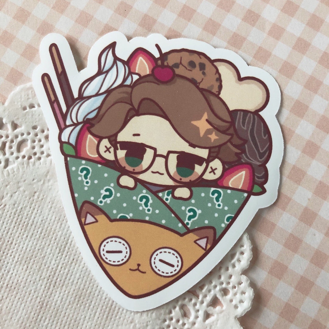 Lucky Guy IDV Crepe Sticker Vinyl Matte Decal - Etsy