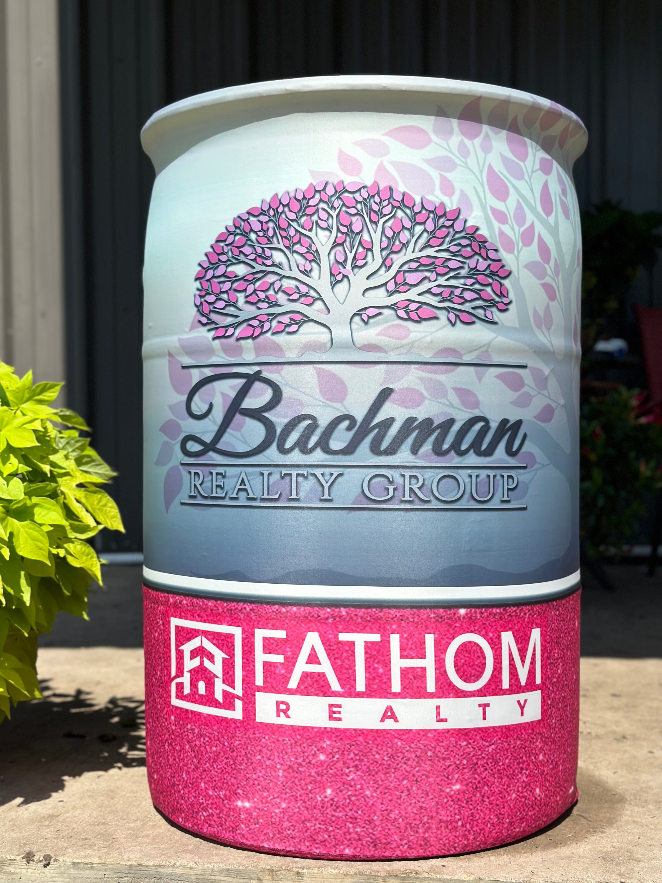 Set of 4 Custom Barrel Covers or Garbage Can Covers - Etsy