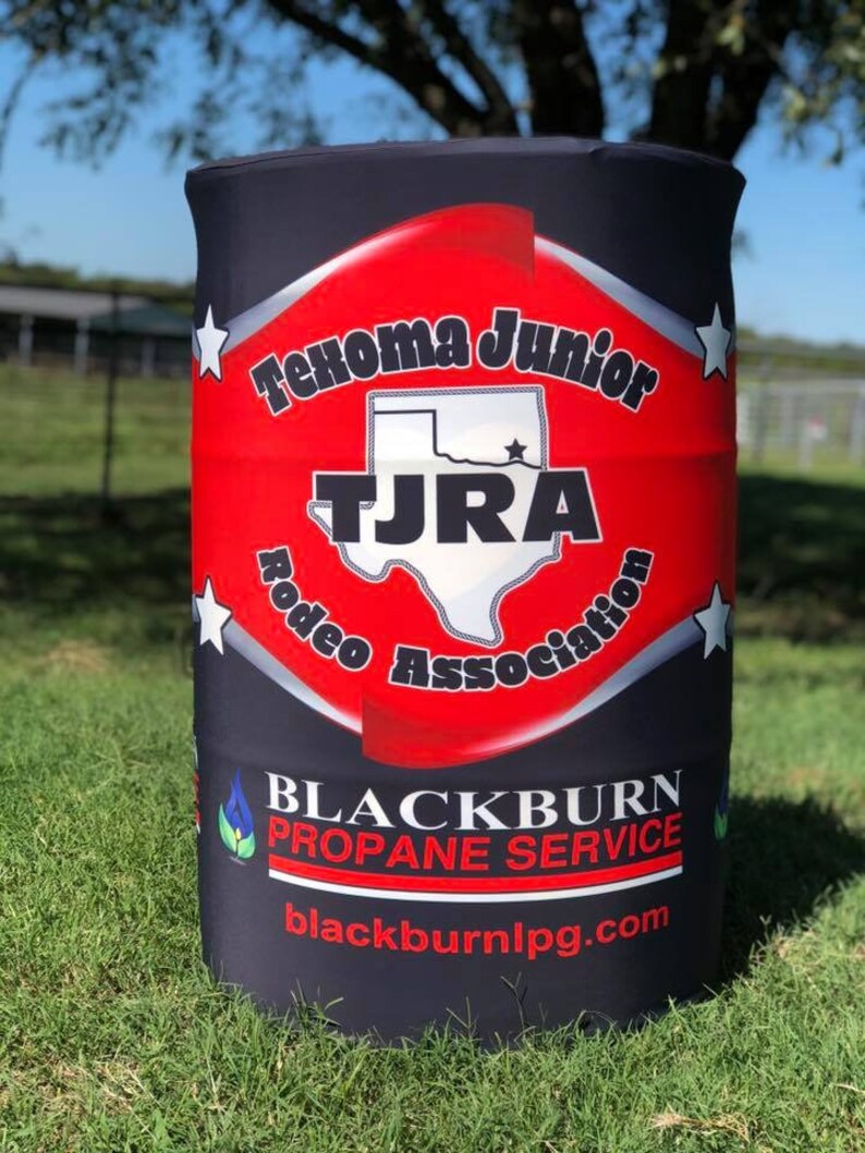 Set of 4 Custom Barrel Covers or Garbage Can Covers - Etsy