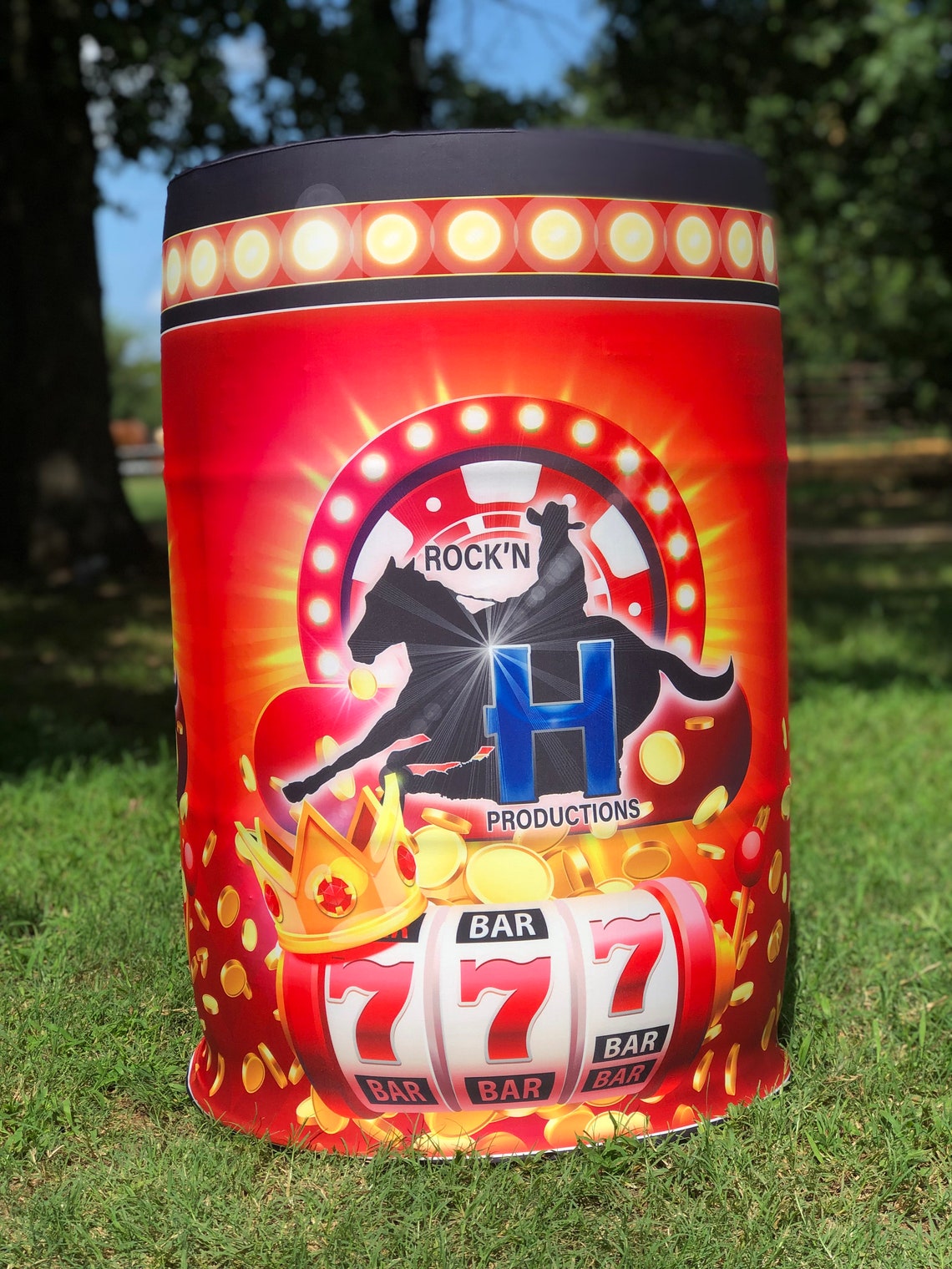 Set of 4 Custom Barrel Covers or Garbage Can Covers - Etsy