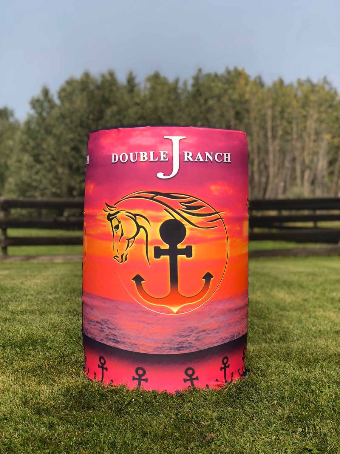 Set of 4 Custom Barrel Covers or Garbage Can Covers - Etsy