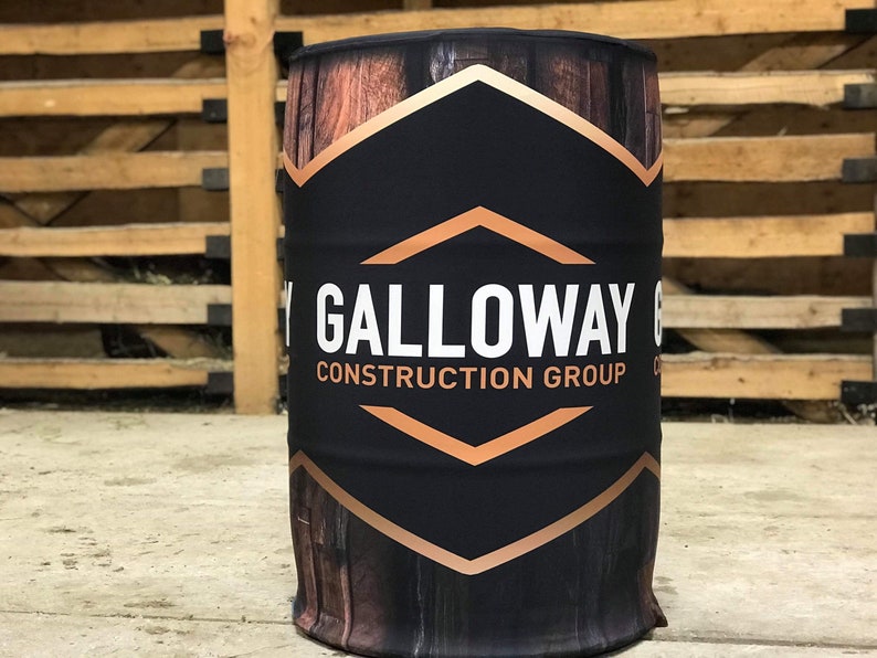 Set of 4 Custom Barrel Covers or Garbage Can Covers - Etsy