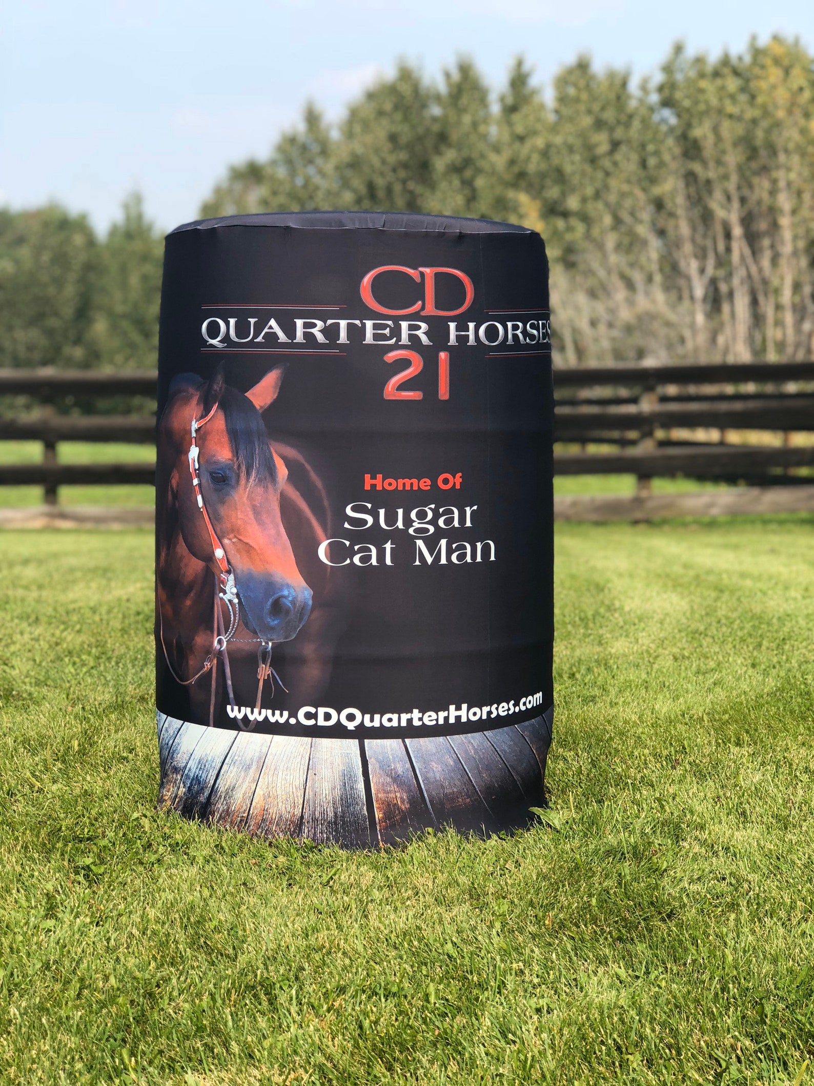 Set of 4 Custom Barrel Covers or Garbage Can Covers | Etsy