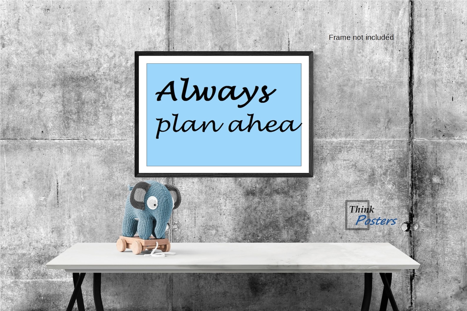 Poster Print - Funny, "always Plan Ahead" - Etsy
