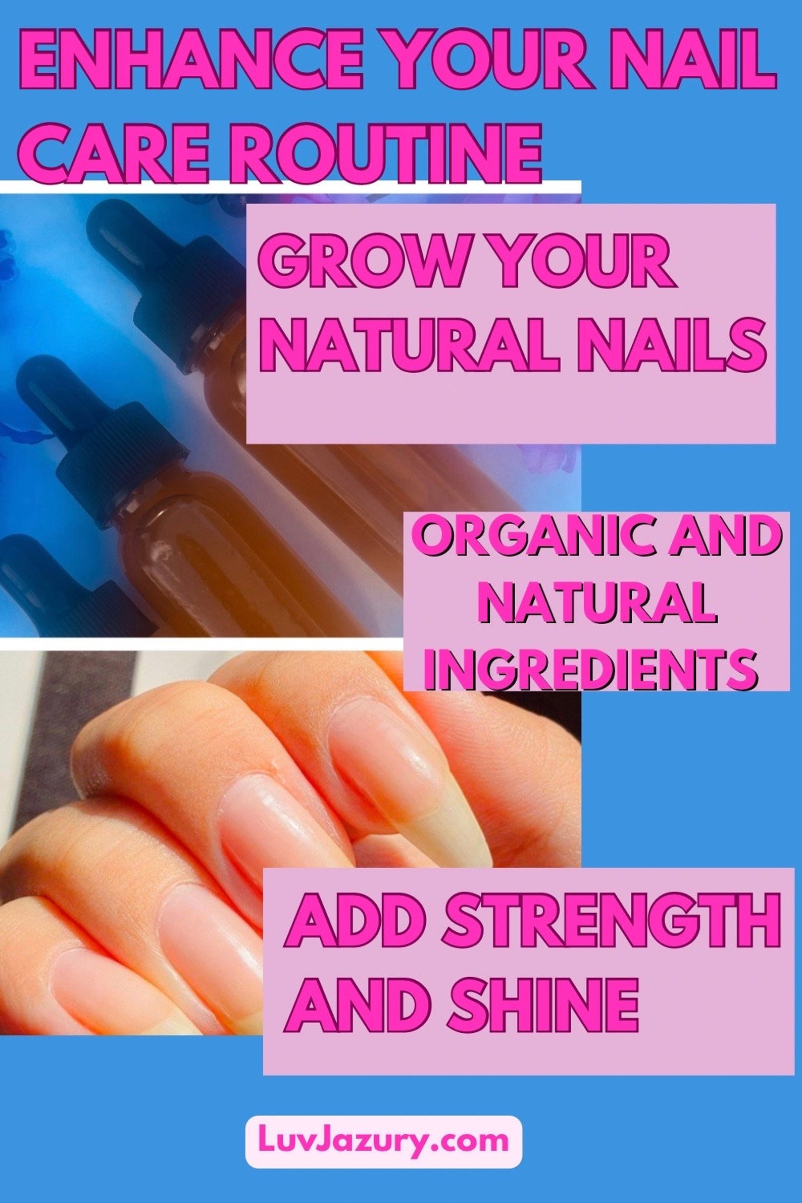 Natural Nail Grower Cuticle and Nail Oil Nail Growth Oil Nail Growth ...