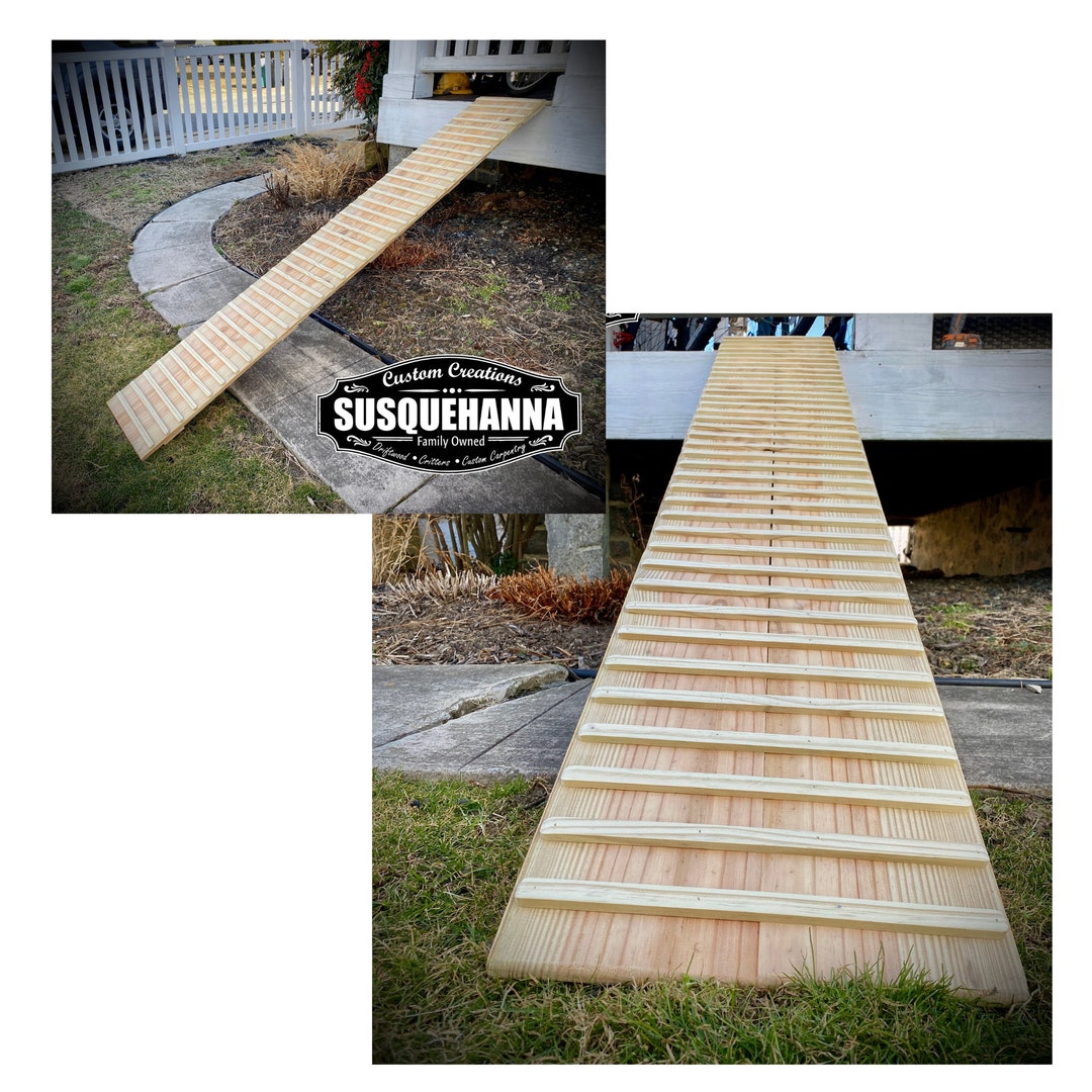 11 Inch WIDE Outdoor Chicken Coop Ramp, 2-6 Feet Long Works Well With ...