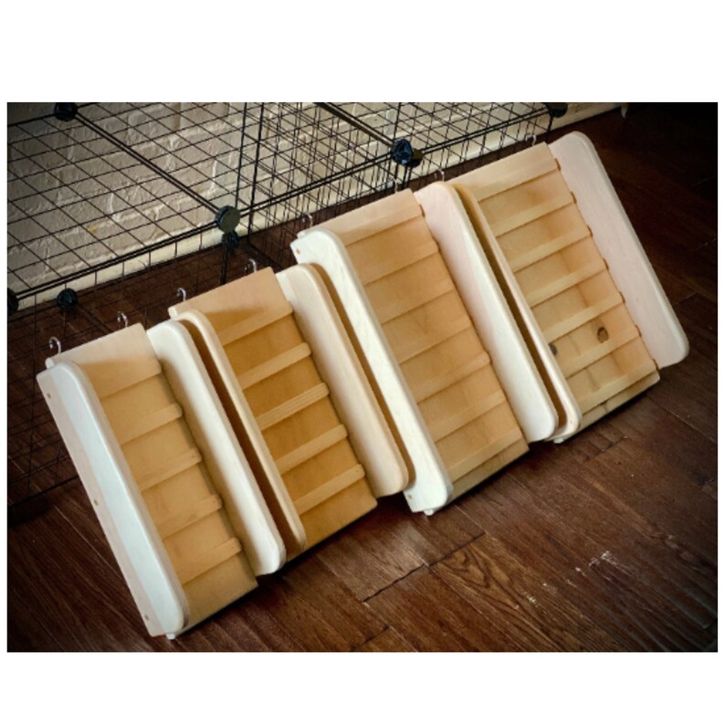 Pine Dog Ramp With Sides, Small Breed Pet Ramp, Indoor Use (10-70 Inch ...