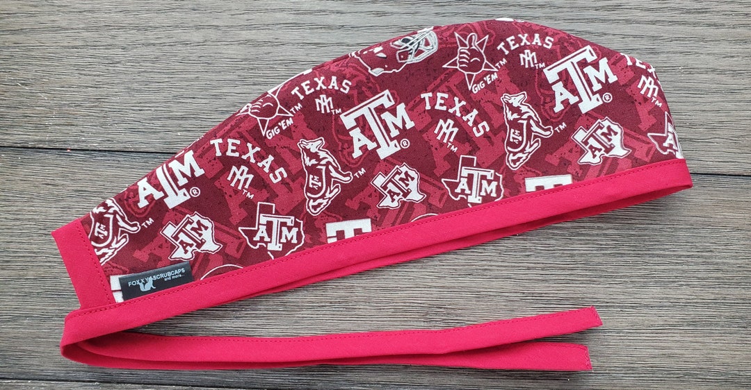 Texas A & M - Surgical Scrub Caps - Etsy