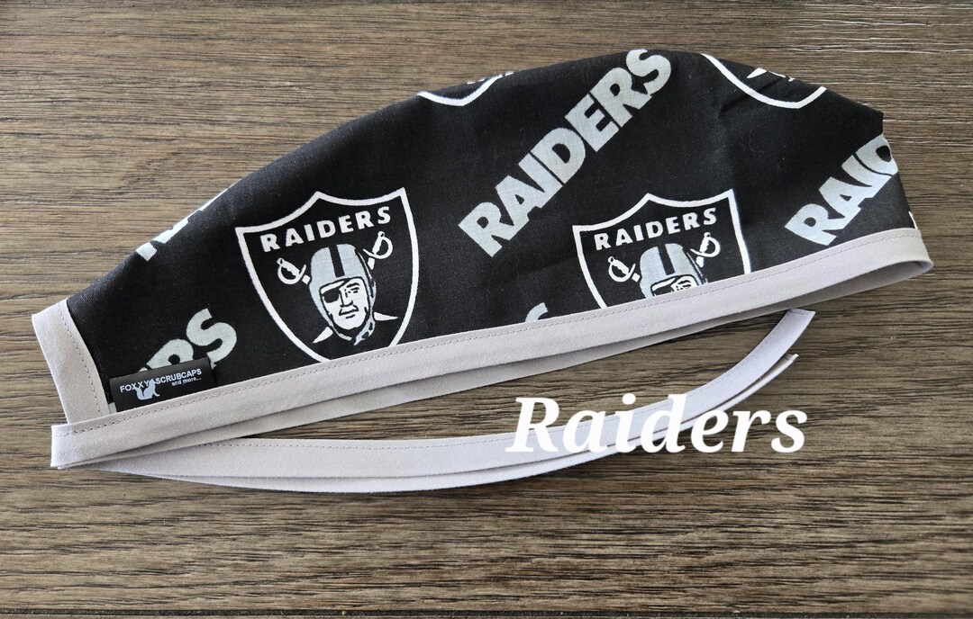 Las Vegas Raiders - Surgical Scrub Caps - Etsy