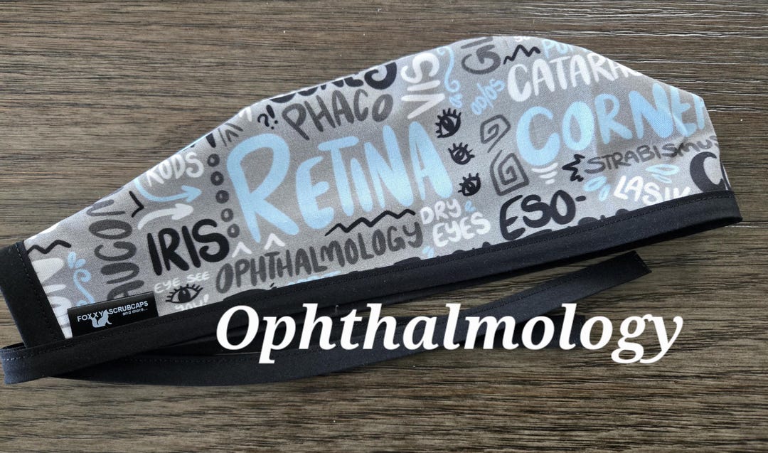 Ophthalmology - Surgical Scrub Caps - Etsy