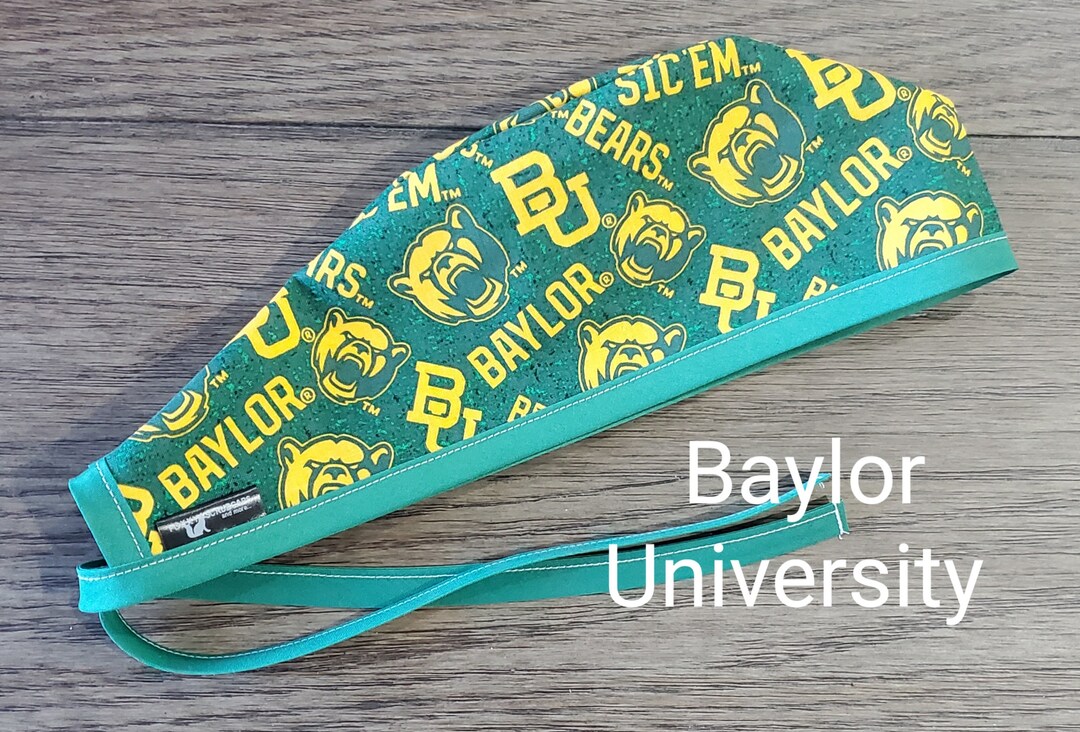 Baylor University - Surgical Scrub Caps - Etsy