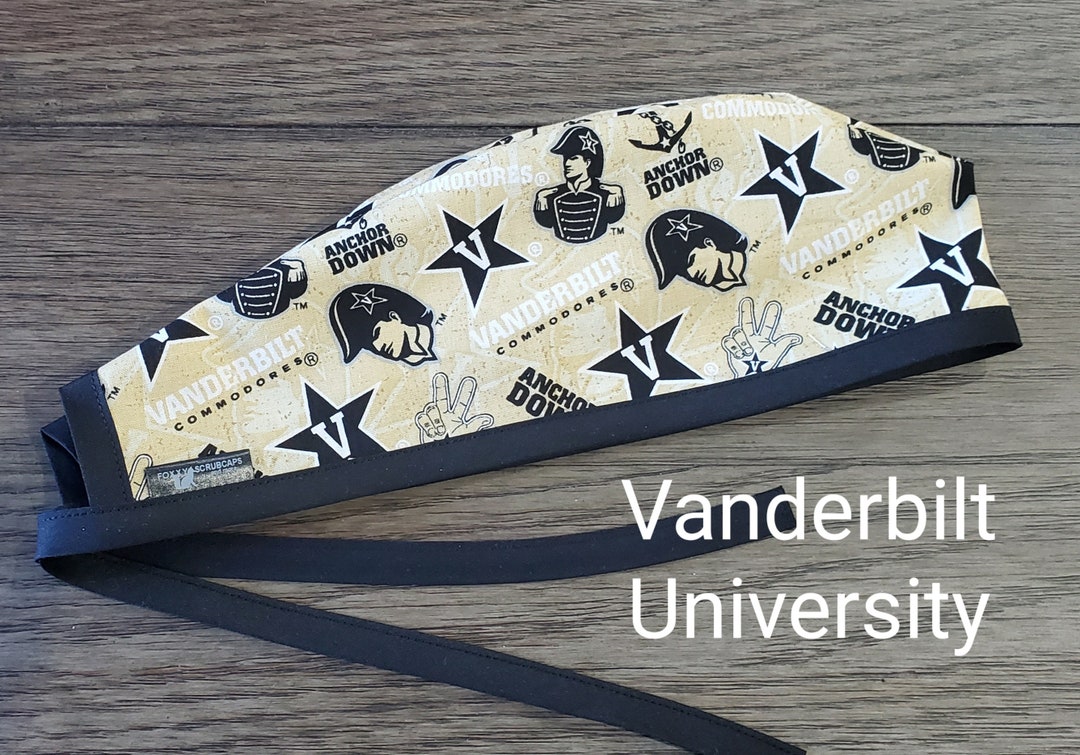 Vanderbilt University Surgical Scrub Caps - Etsy