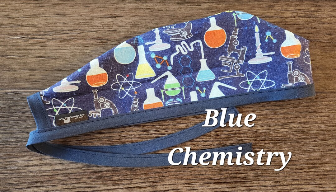 Blue Chemistry - Surgical Scrub Cap - Etsy