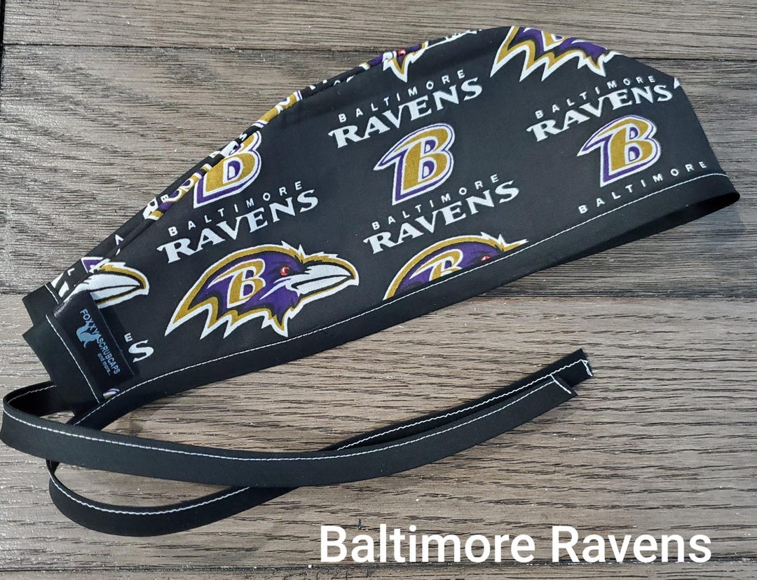 Baltimore Ravens - Surgical Scrub Caps - Etsy