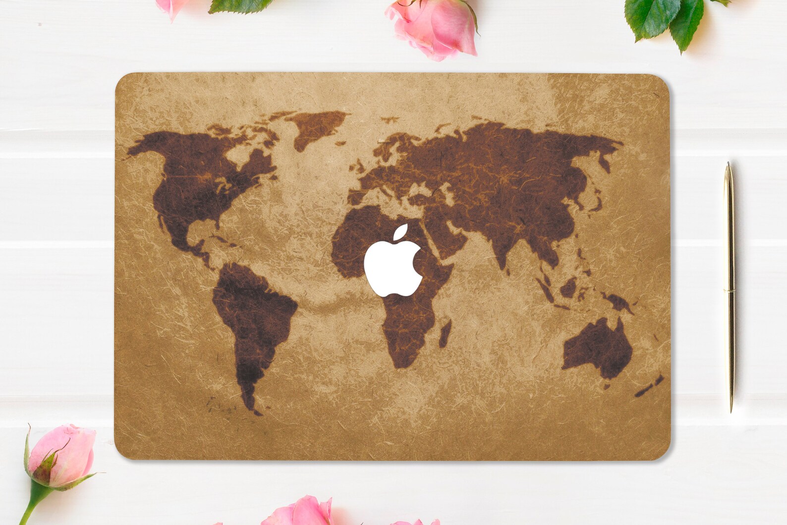 World Map Mac Pro 14 M1 Case Macbook Pro 16 2021 Case Macbook - Etsy