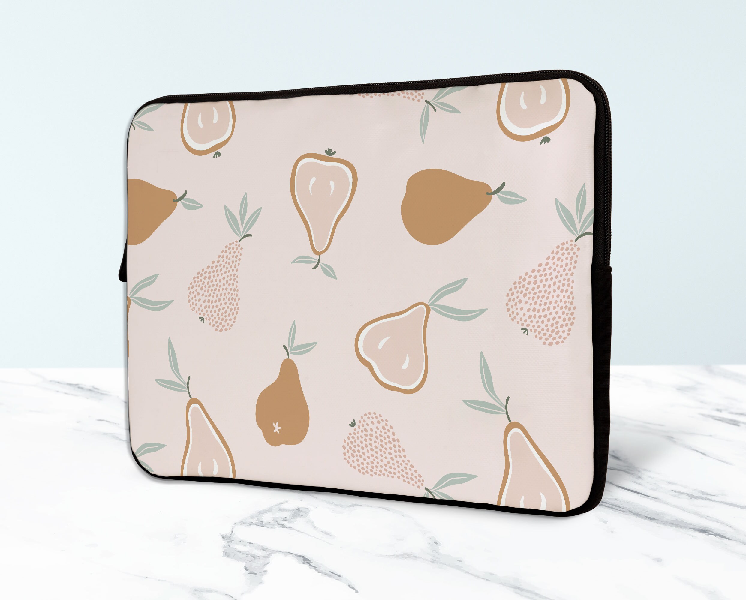 Pear Laptop Sleeve Fruits Laptop Sleeve Abstractions Laptop - Etsy UK
