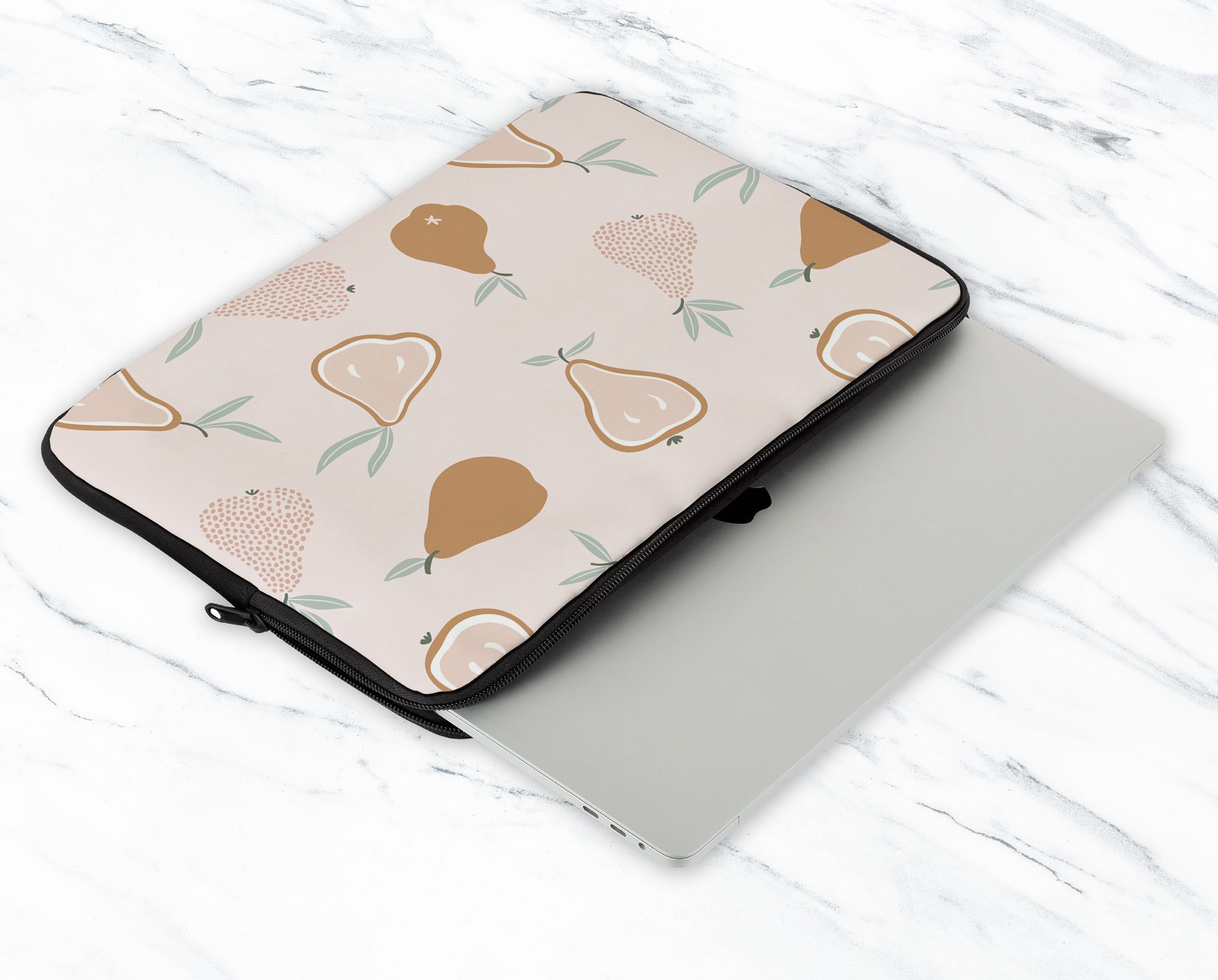 Pear Laptop Sleeve Fruits Laptop Sleeve Abstractions Laptop - Etsy UK