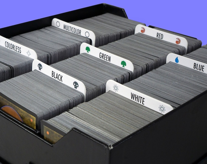 MTG Custom Binder Labels - Spines and Covers for Magic the Gathering ...