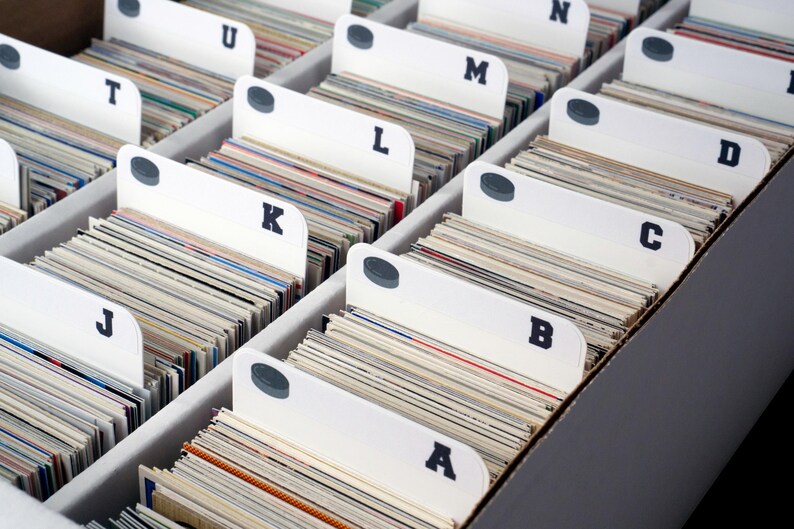 Sort Hockey Cards in Alphabetical Order | Card Dividers W/ FREE A to Z ...