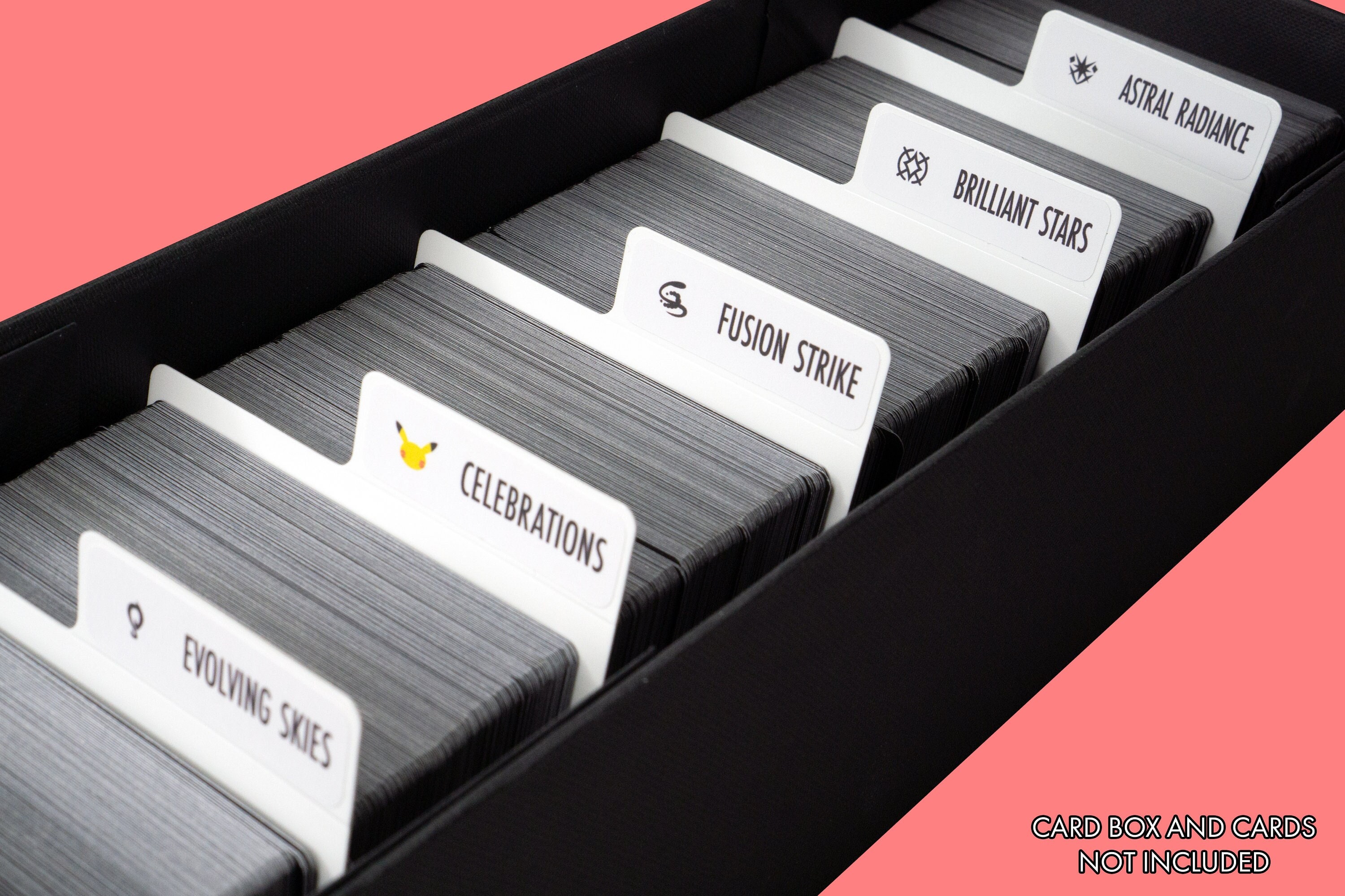 Sort Pokémon by Expansion Sets Trading Card Dividers W/ FREE - Etsy