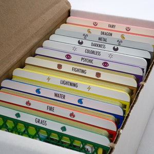 Custom Trading Card Divider Set W/ FREE Labels | 3D Printed | Storage ...