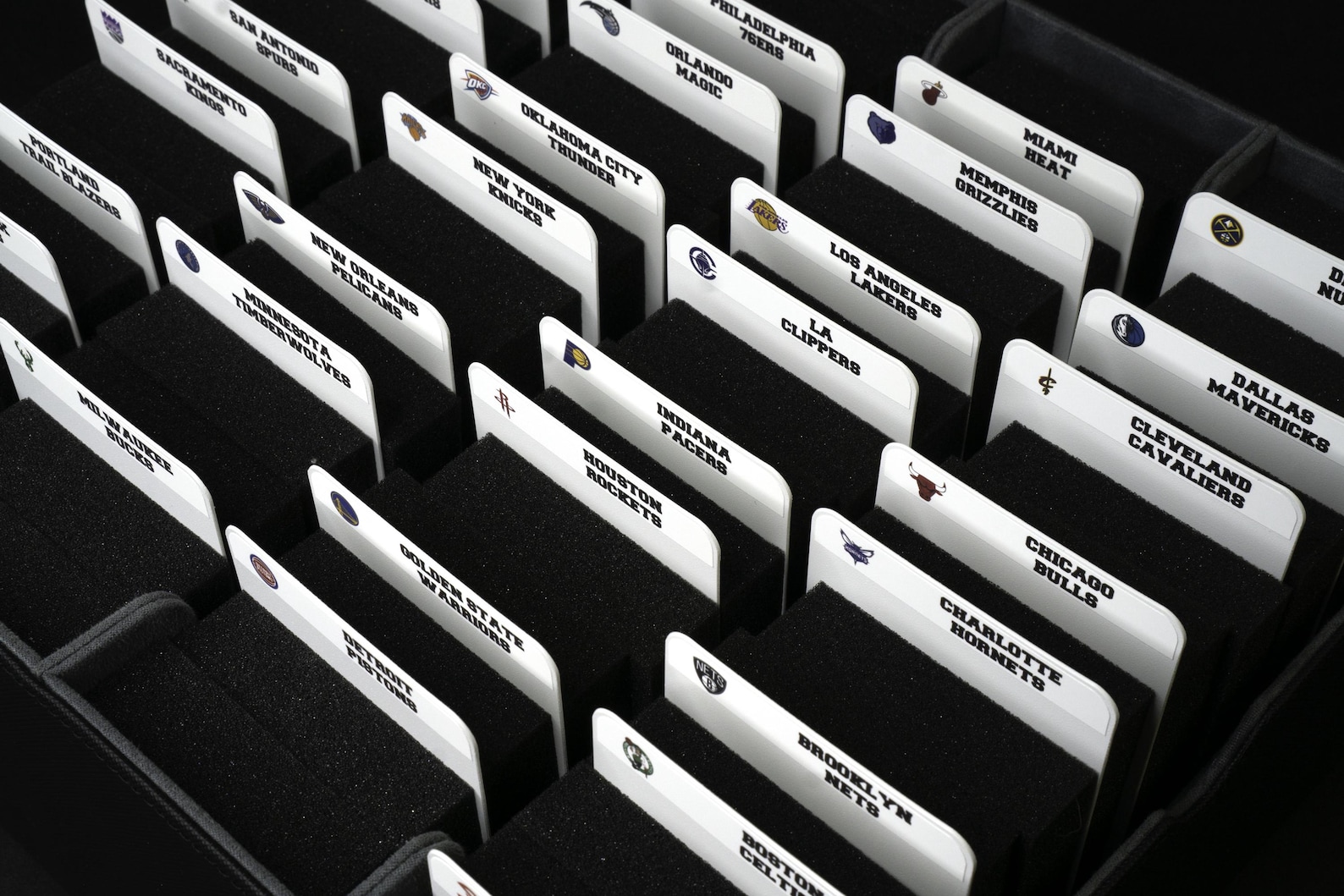 Sort Cards by Professional Basketball Teams | Card Dividers W/ FREE NBA ...