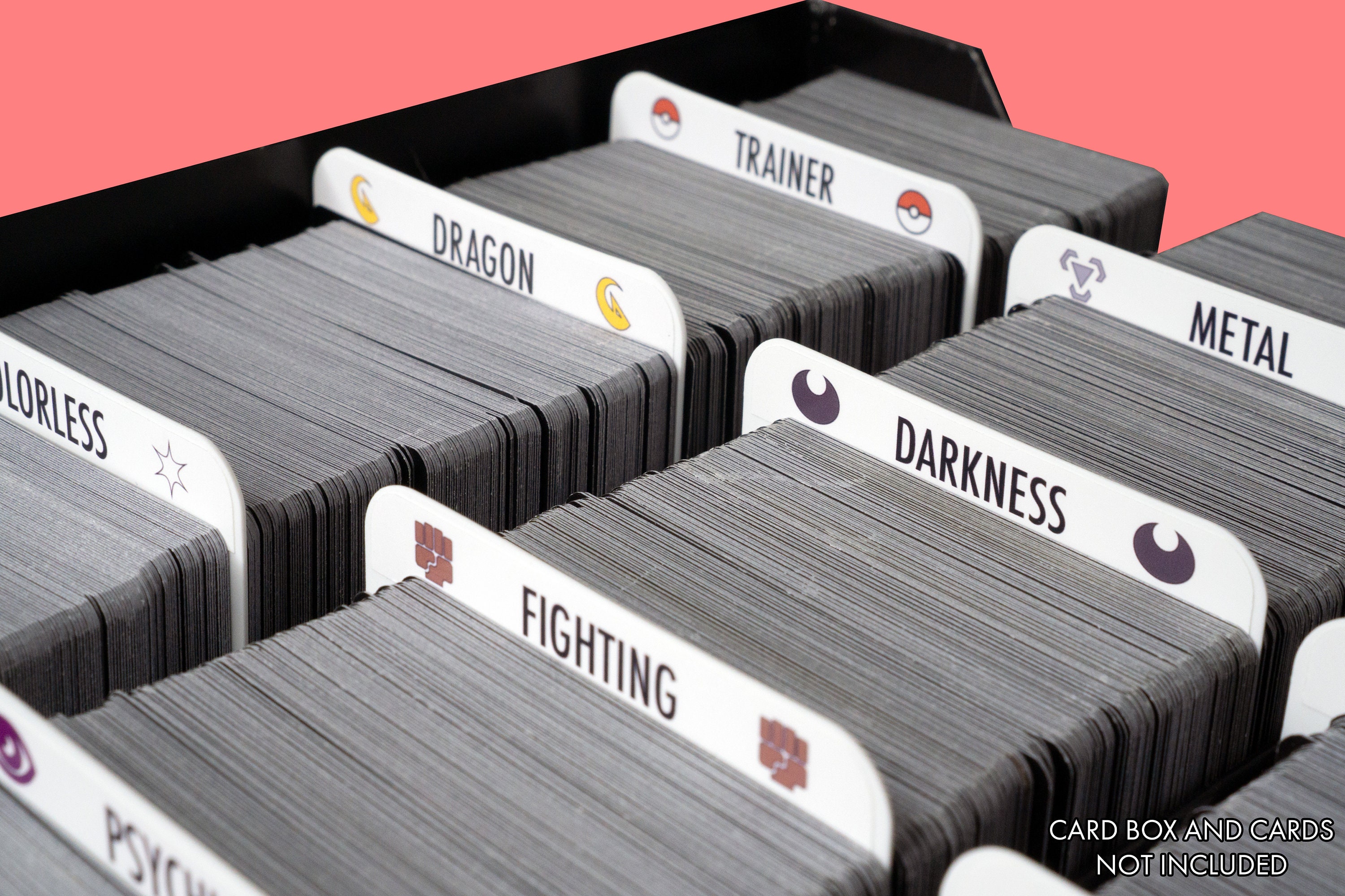 Sort Pokémon by Pokémon Types and Trainer Trading Card - Etsy